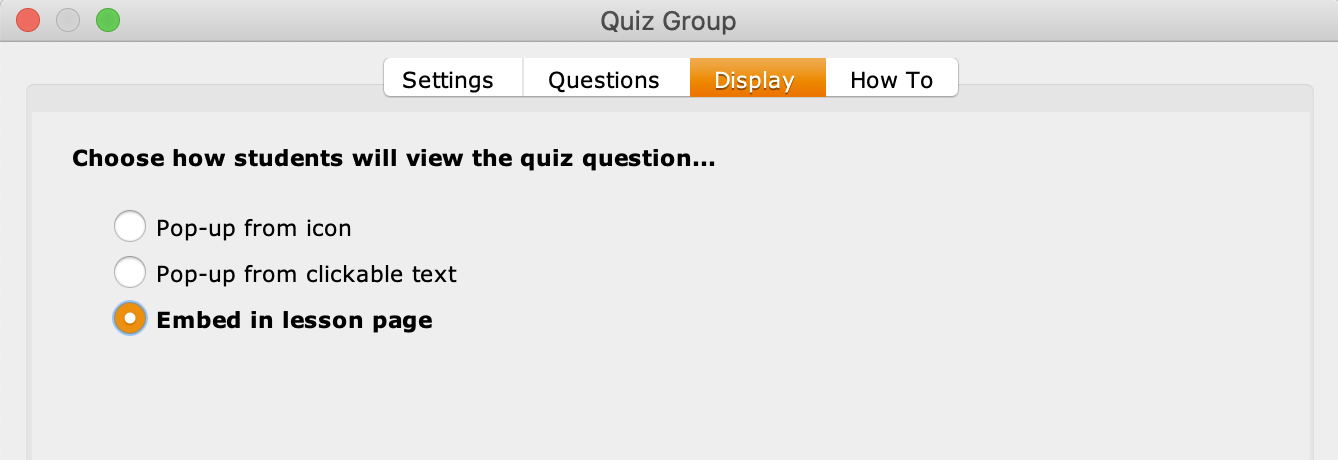 Adding interactivity - Technology Enhanced Learning and Design
