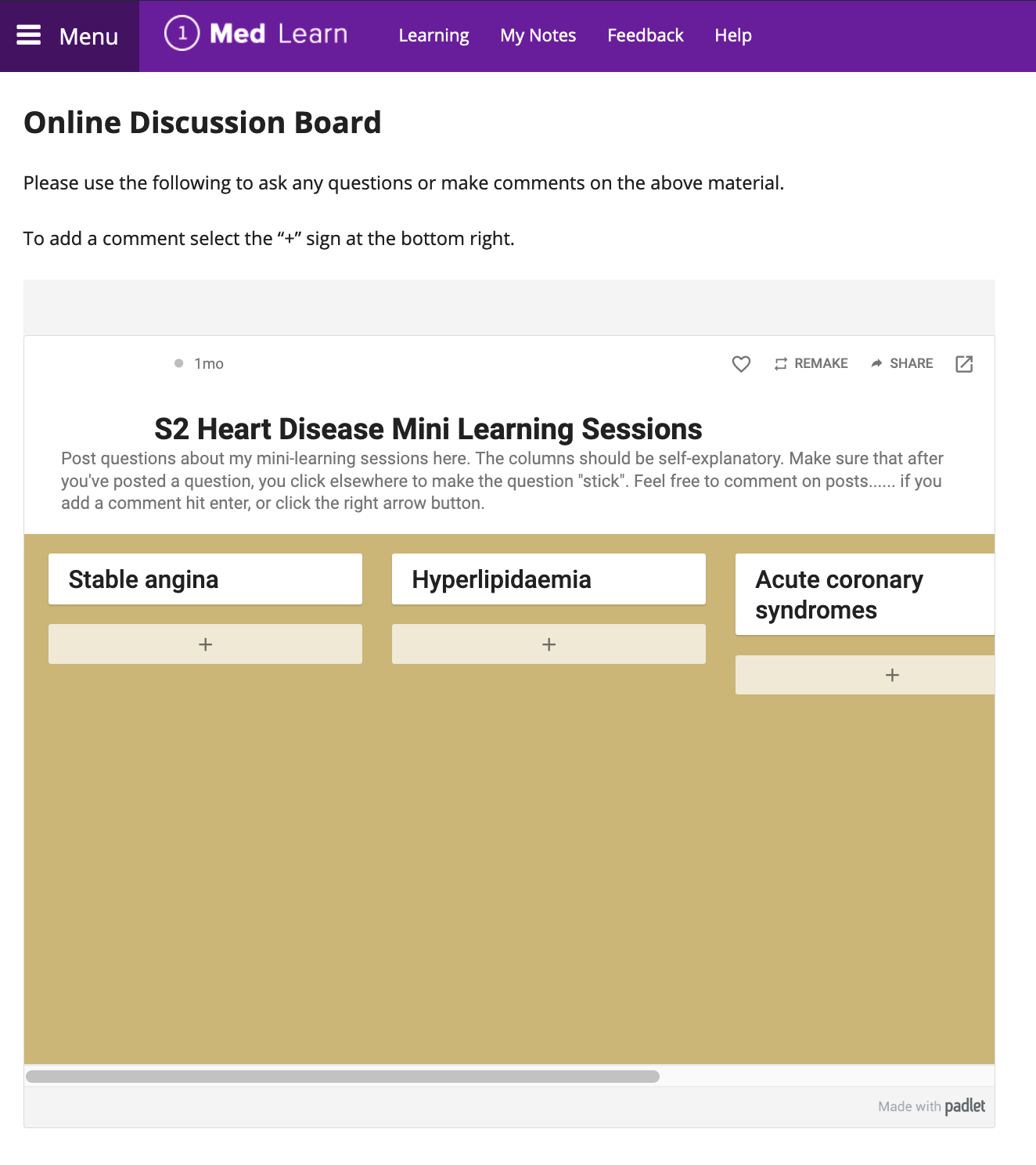 Padlet - Technology Enhanced Learning and Design