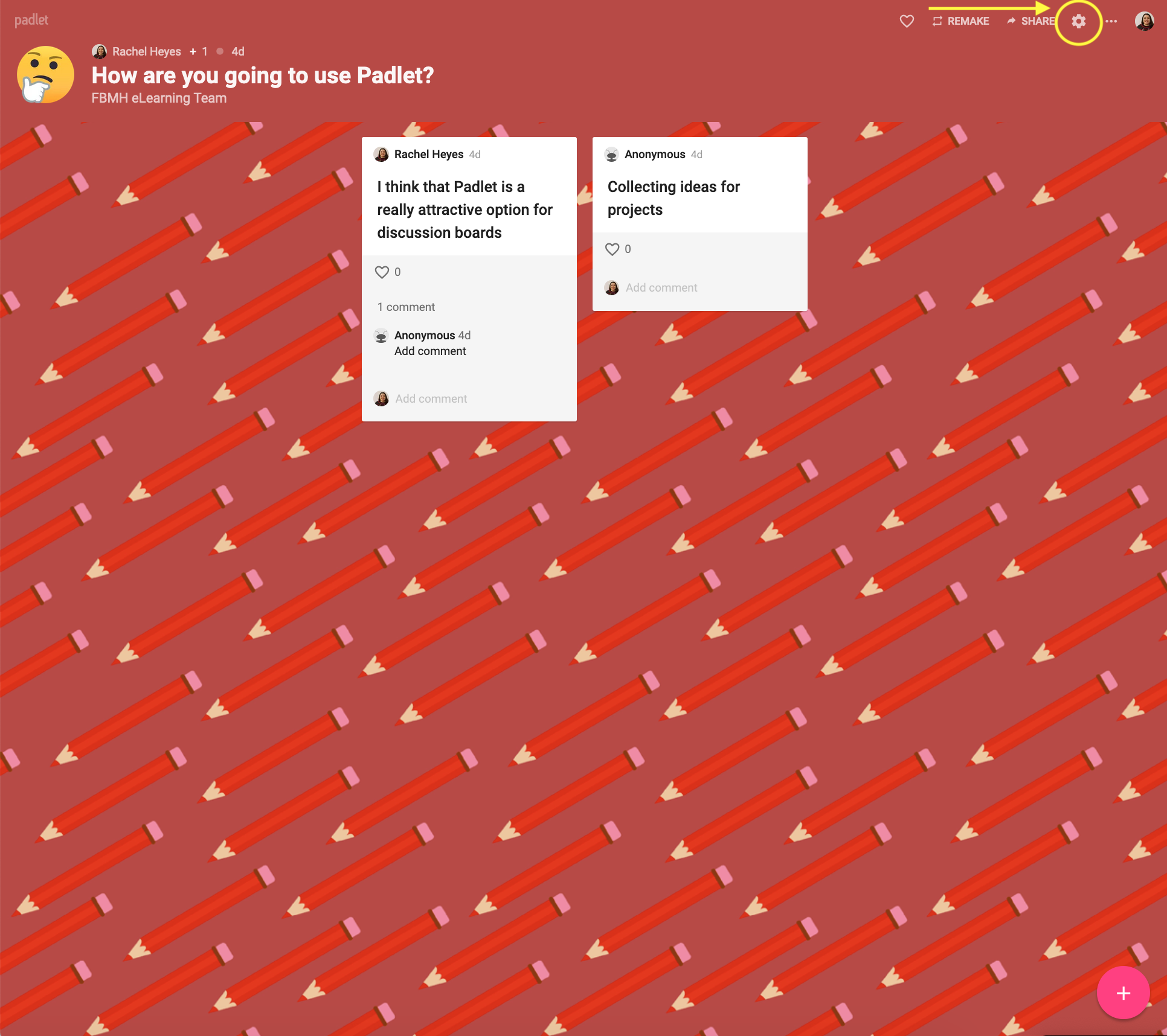 Padlet - Technology Enhanced Learning and Design