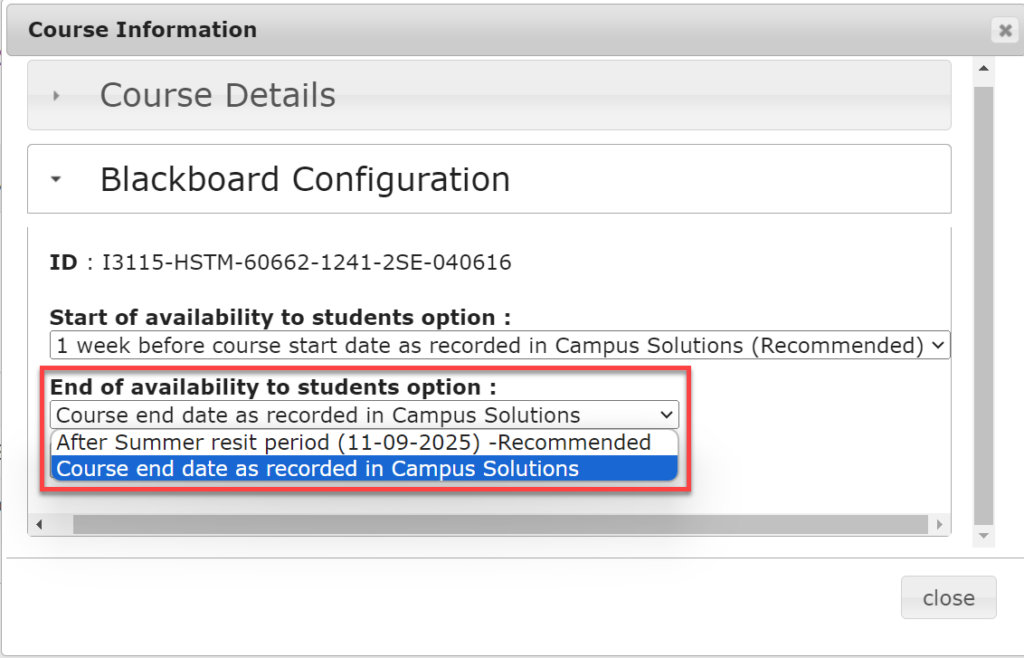 Manual Activation of Blackboard Courses - Technology Enhanced Learning ...